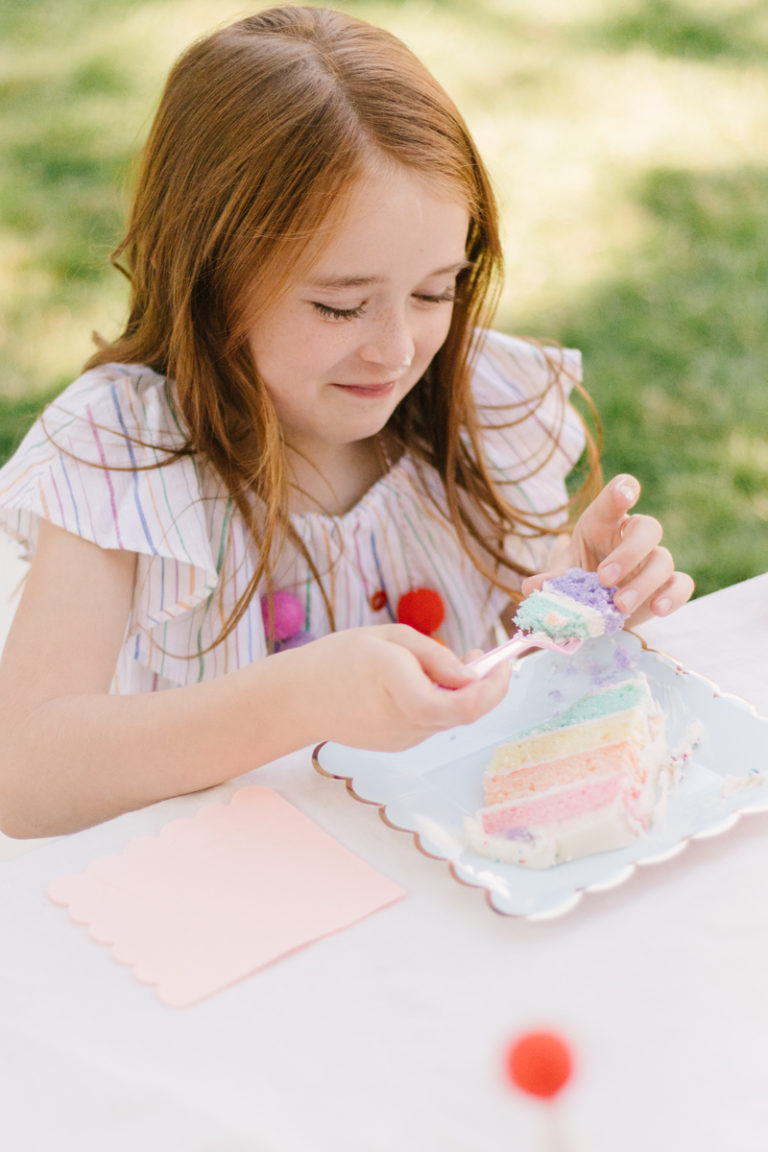 Our Girls 8th Rainbow Birthday Party - MIKO BOWEN