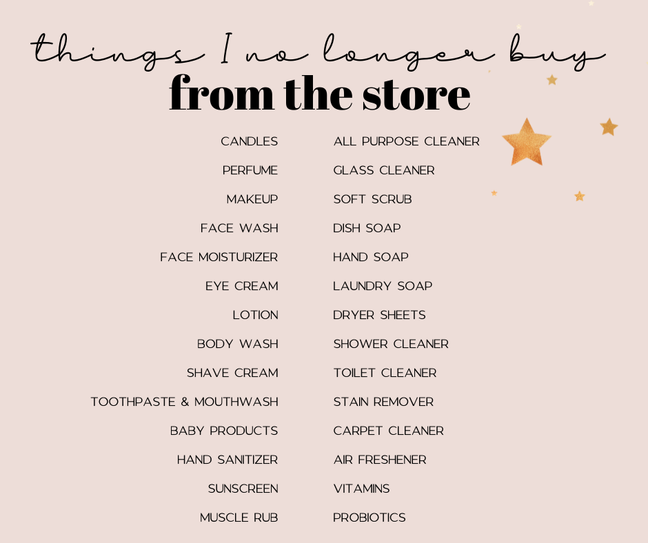 ditching & switching for natural products in your home - MIKO BOWEN